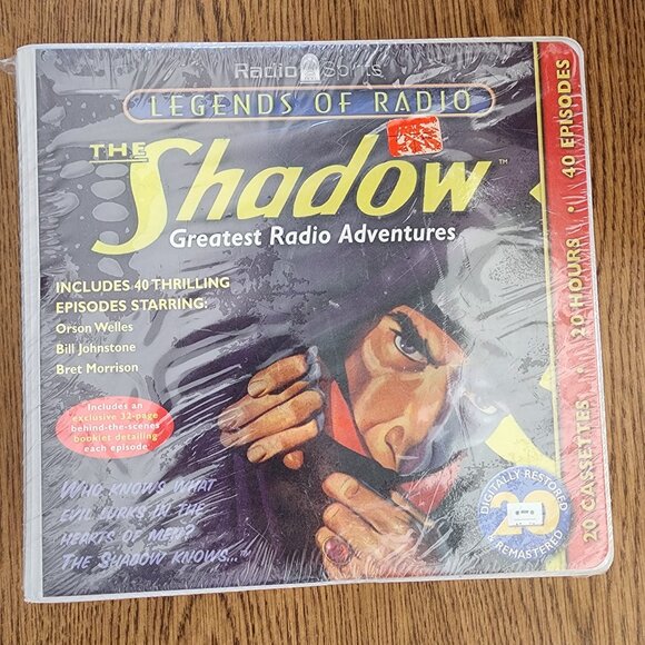 Other | The Shadow Greatest Radio Adventures 2 Cassettes 40 Hours With ...